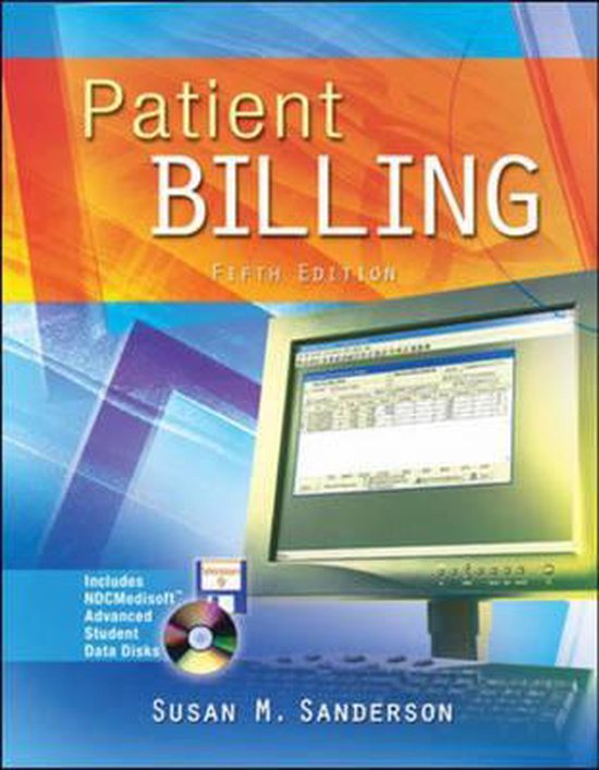 Patient Billing Ndc Medisoft | 9780073014692 | Sanderson | Boeken | bol.com