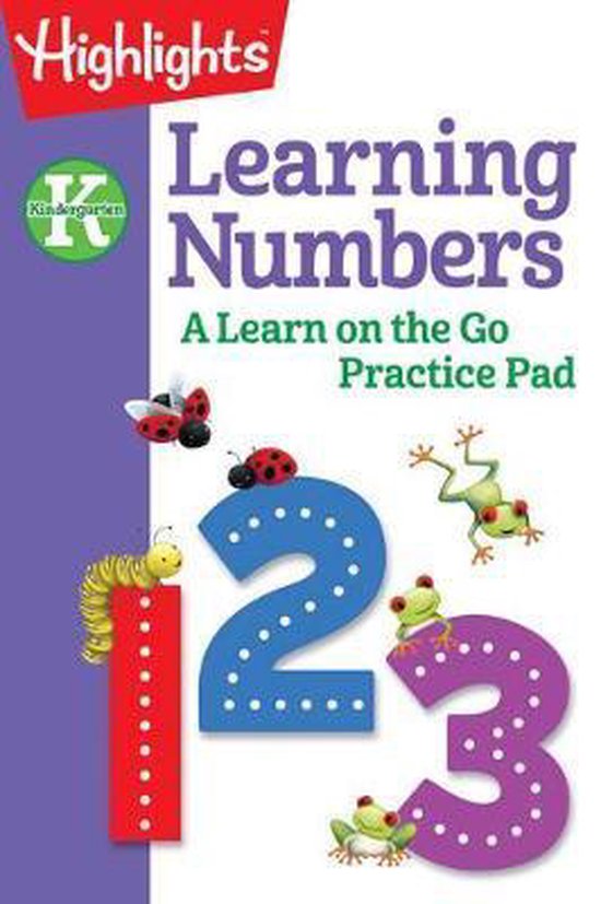 Kindergarten Learning Numbers, Highlights | 9781684371631 | Boeken ...
