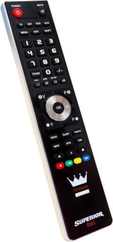 Freedom Programmeerbare afstandsbediening Zwart | bol