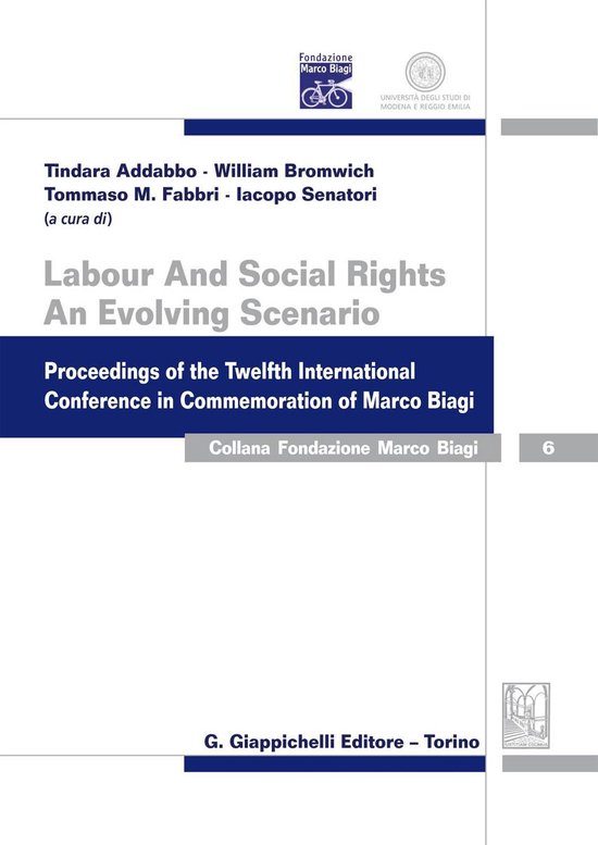 Labour And Social Rights. An Evolving Scenario (ebook), Alice Belcher ...