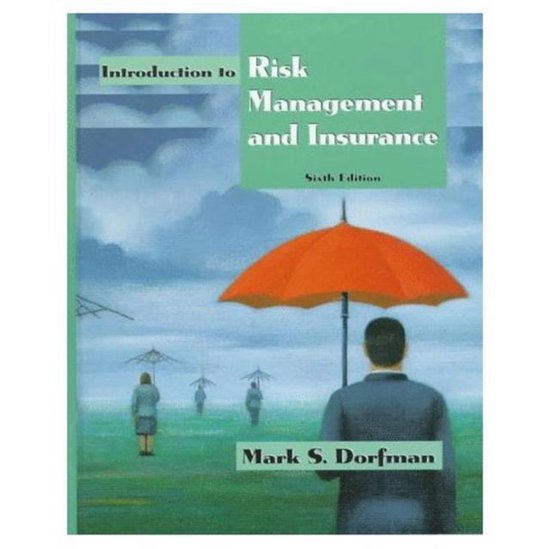 Introduction to Risk Management and Insurance | 9780137521067 | Mark ...