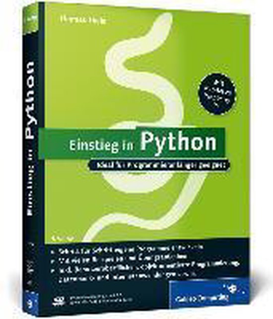 Einstieg in Python, Thomas Theis | 9783836228619 | Boeken | bol.com