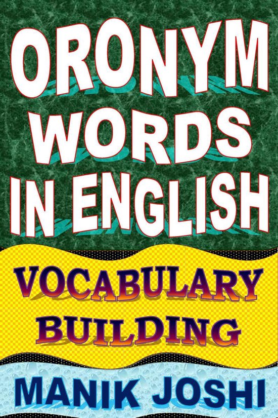 English Word Power 16 - Oronym Words in English: Vocabulary Building ...