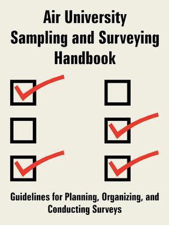 Air University Sampling and Surveying Handbook, U. S. Air Force ...