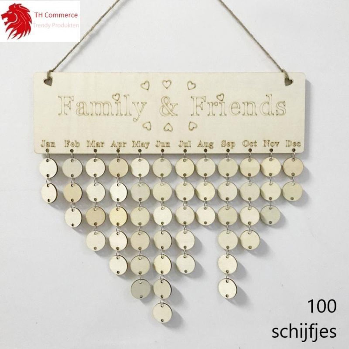 VERJAARDAG KALENDER HOUT FAMILIE VRIENDEN WEER EENS WAT ANDERS - MET ... VERJAARDAG KALENDER HOUT FAMILIE VRIENDEN WEER EENS WAT ANDERS - MET ...