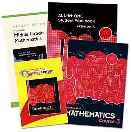 Middle Grades Math 2010 Homeschool Bundle Grade 8 | 9780133197525 ...