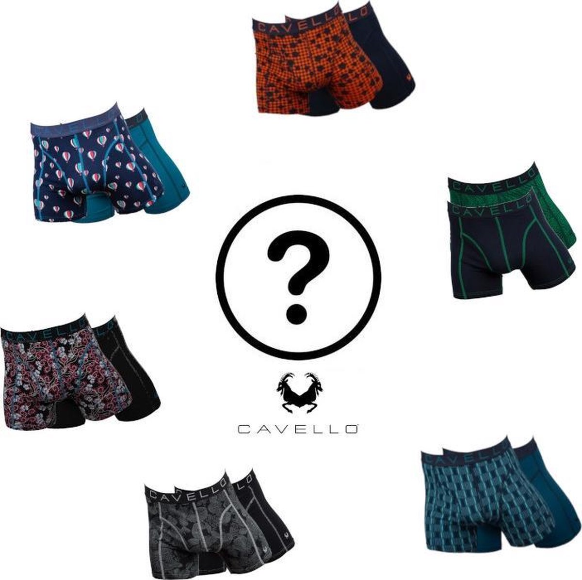 Cavello Boxershorts Verrassingspakket 6-Stuks-XL | bol.com