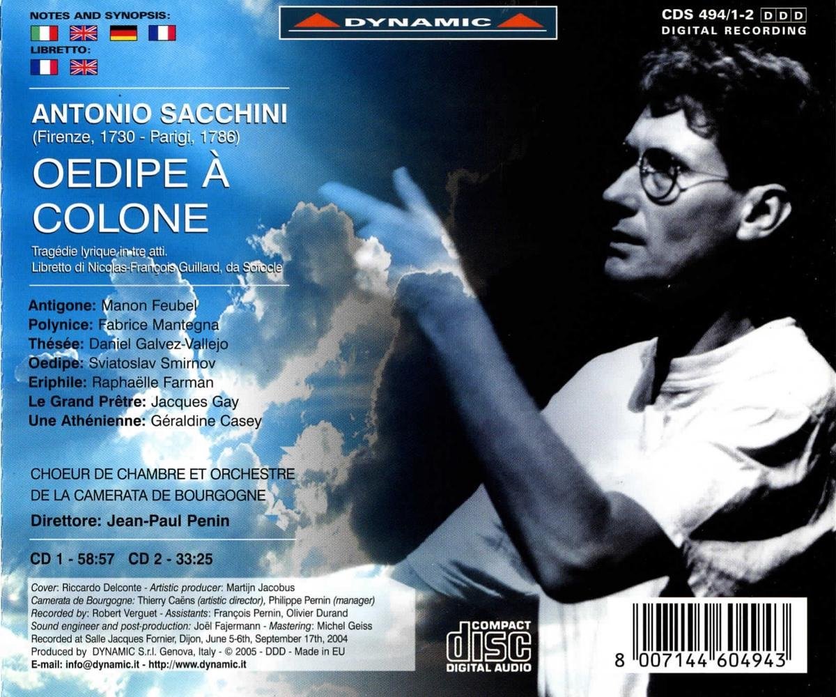 Oedipe A Colonne, Manon Feubel | CD (album) | Muziek | bol.com