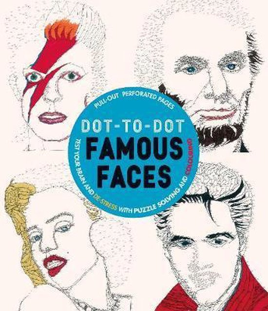 Dot-to-Dot Famous Faces, Any Puzzle Media Ltd. | 9781474838306 | Boeken ...