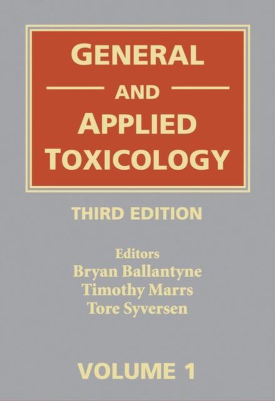 General and Applied Toxicology | 9780470723272 | Bryan Ballantyne ...