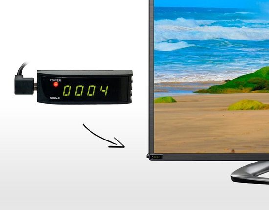 AB-COM CryptoBox 600HD mini TV set-top box Satelliet Full HD Zwart ...