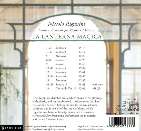 La Lanterna Magica, Rosario Conte | CD (album) | Muziek | bol.com