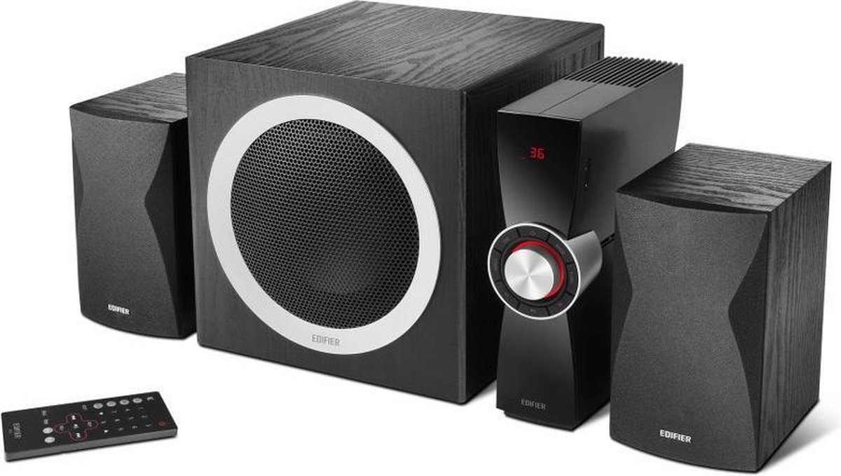 Edifier C3X - 2.1 speakerset / Zwart | bol