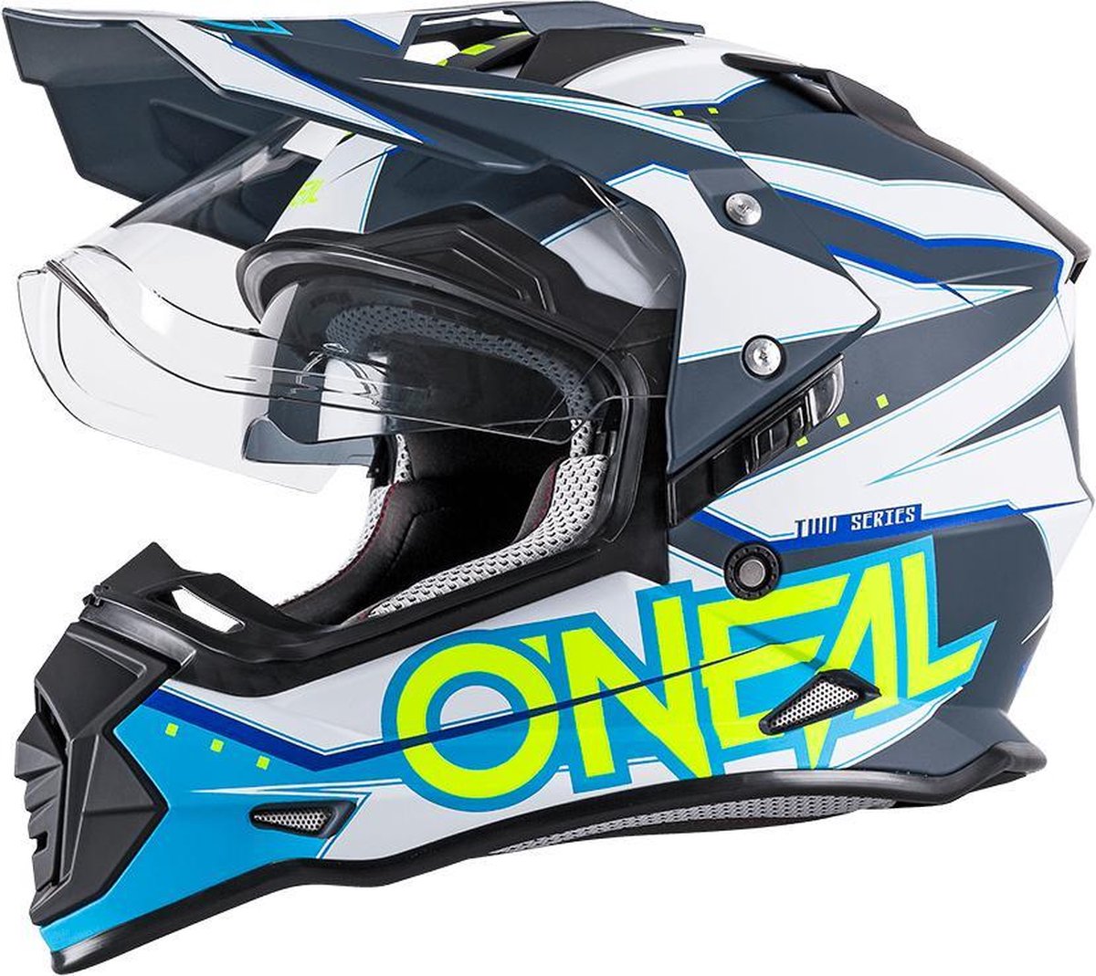 O'neal Crosshelm/Endurohelm Sierra II Slingshot Blue-M | bol.com