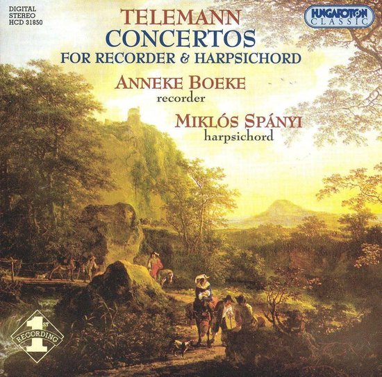 Concertos For Recorder Harpsic, G.P. Telemann | CD (album) | Muziek ...