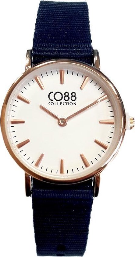 CO88 Collection 8CW-10042 - Horloge - nato band - donkerblauw - ø 26 mm ...