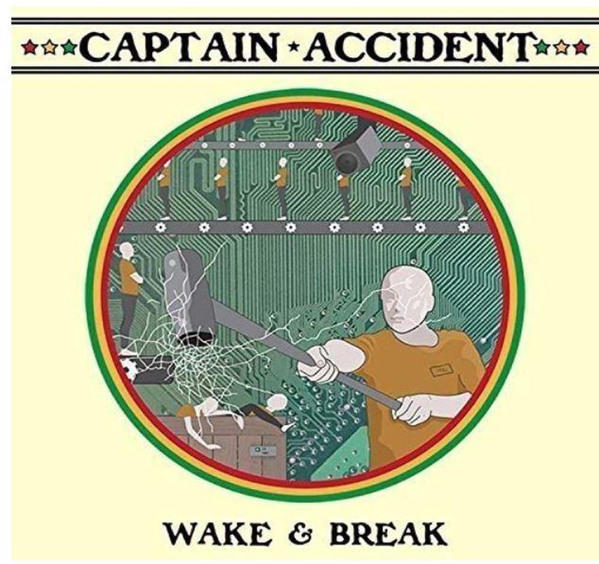 Captain Accident - Wake & Break (CD), Captain Accident | CD (album ...