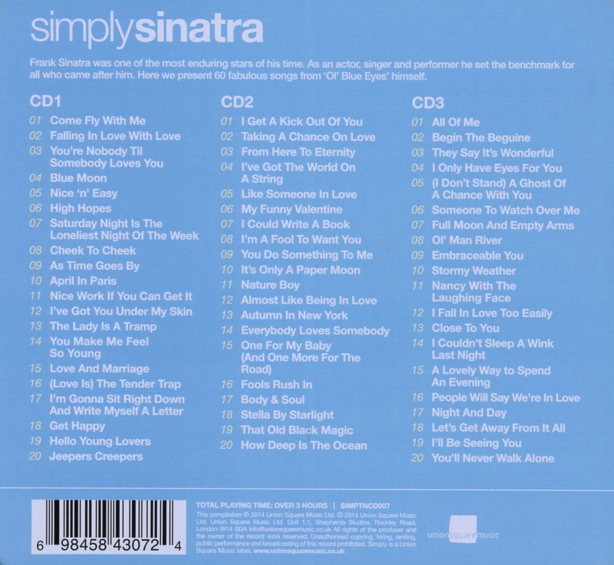 Simply Sinatra, Frank Sinatra | CD (album) | Muziek | bol