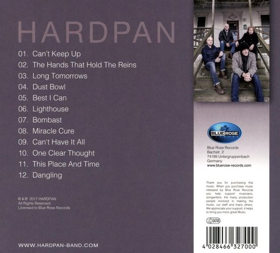 Hardpan, Hardpan | CD (album) | Muziek | bol.com