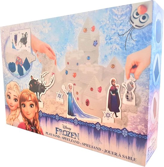 Disney Frozen Elsa Speelzand inclusief Juwelen - Zandvormen en Frozen ...