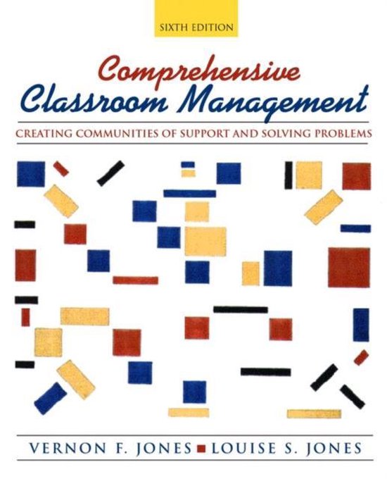 Comprehensive Classroom Management, Vern Jones | 9780205318506 | Boeken ... Comprehensive Classroom Management, Vern Jones | 9780205318506 | Boeken ...