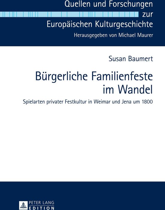 Bürgerliche Familienfeste im Wandel (ebook), Susan Baumert ...