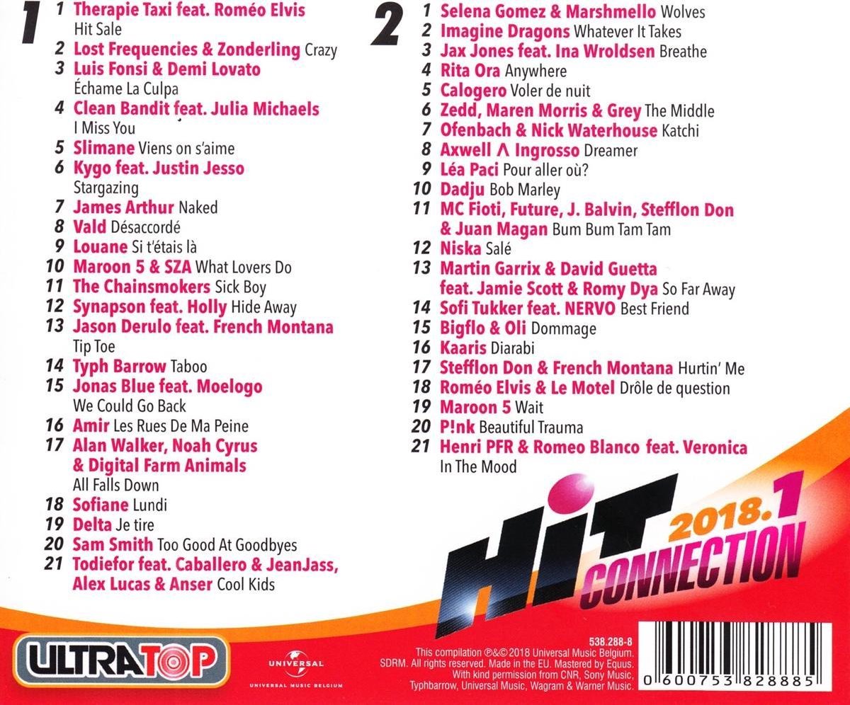 Ultratop Hit Connection 2018.1, Ultratop | CD (album) | Musique | bol.com