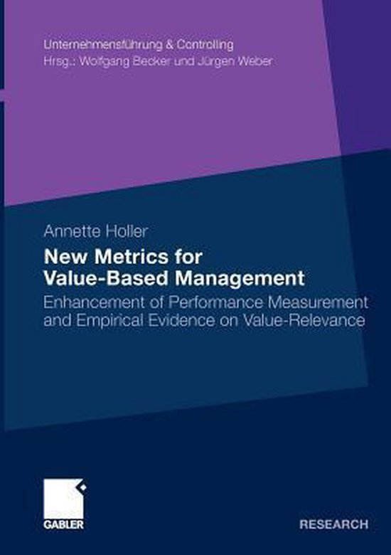 New Metrics Value-Based Management | 9783834918697 | Annette Holler ...