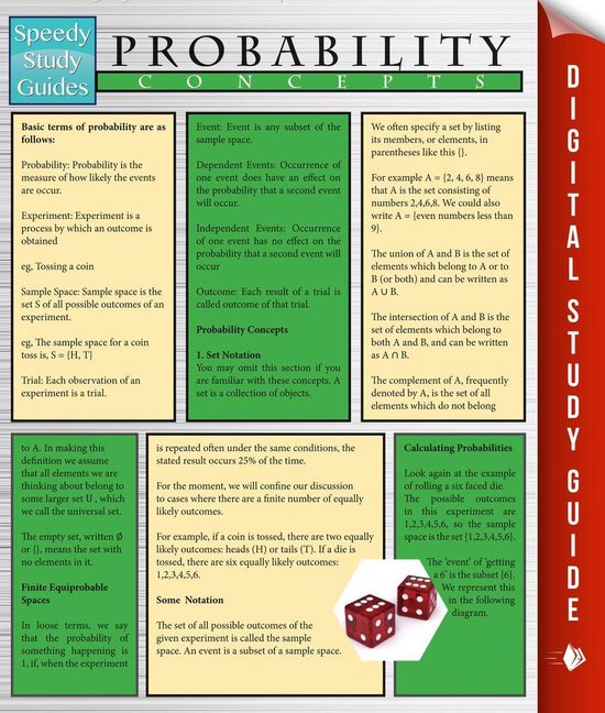 Probability Concepts (Speedy Study Guides) (ebook), Speedy Publishing ...