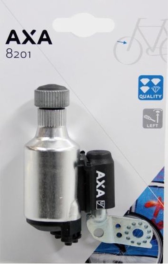 AXA 8201 Dynamo- Links - Zilver | bol