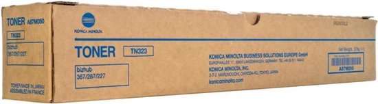 KonicaMinolta bizhub;Toner TN323 für 227/287/367/;(A87M050) black | bol