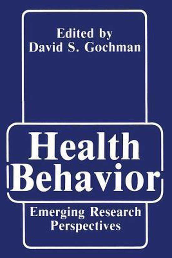 Health Behavior | 9781489908353 | Boeken | bol.com