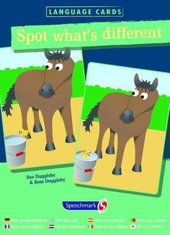 Spot What's Different Language Cards | bol.com