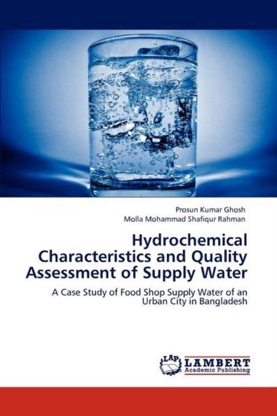 Hydrochemical Characteristics and Quality Assessment of Supply Water ...