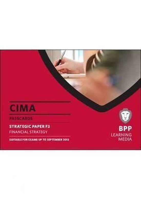 CIMA - Financial Strategy | 9781445394527 | BPP Learning Media | Boeken ...