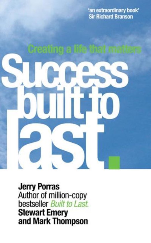 Success Built To Last | 9780273710431 | Jerry Porras | Boeken | bol.com