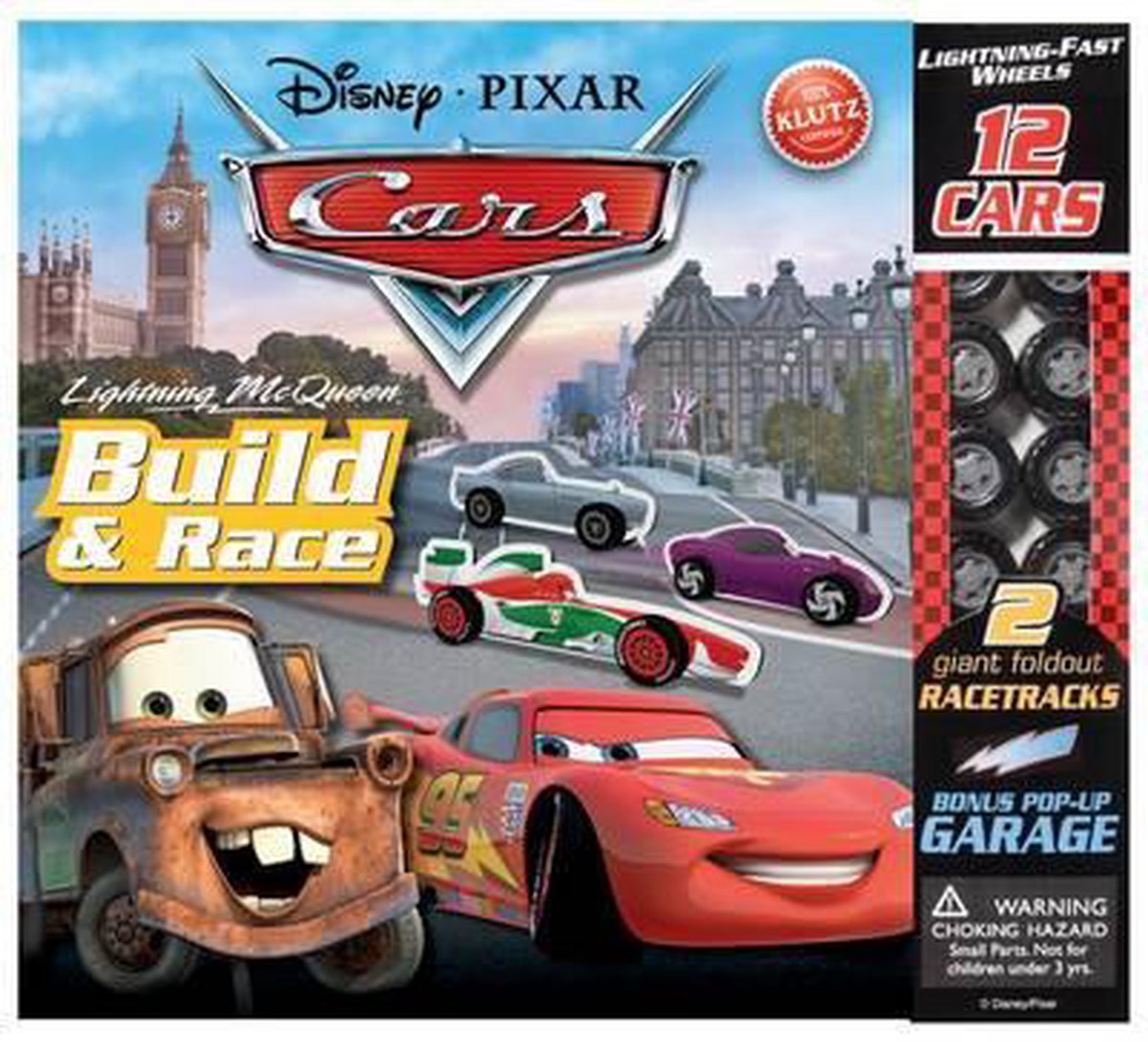 Lightning McQueen Build & Race (Disney Pixar Cars), Klutz Press ...