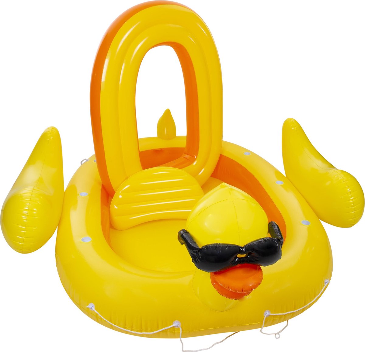 Pure4Fun Eend Mega Eiland Opblaasfiguur-Unisex-Geel | bol.com