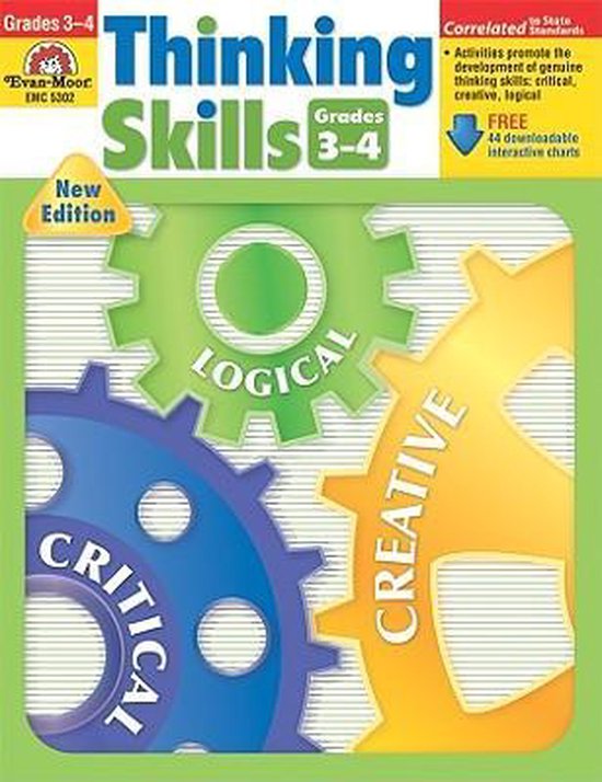 Thinking Skills, Grades 3-4, Evan-Moor Educational Publishers ...
