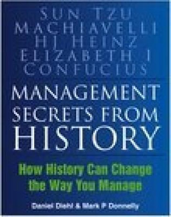 Management Secrets from History | 9780750946612 | Daniel Diehl | Boeken ...