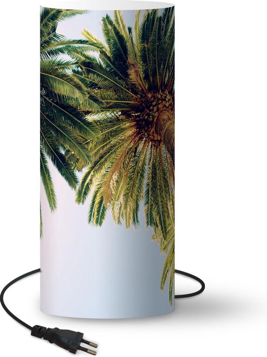Lamp Palmboom - Palmbomen aan Franse Riviera - 70 cm hoog - Ø30 cm ...