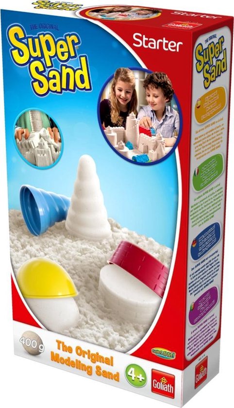 Super Sand Original Starter Rode rand -speelzand | bol