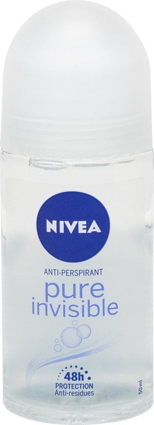 Nivea - Pure Invisible Anti-Perspirant - 50ml | bol.com