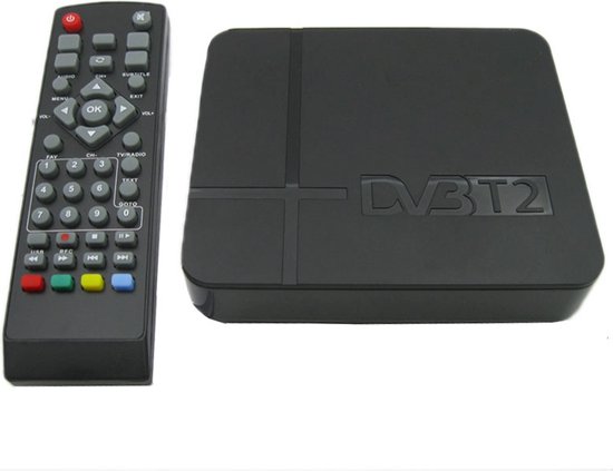 Mini terrestrische ontvanger HD DVB-T2 set-top box, ondersteuning voor ...