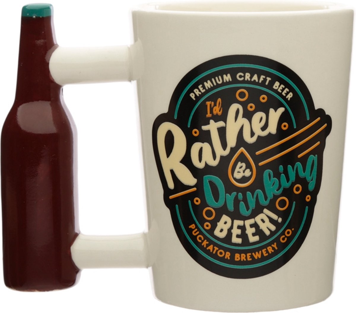 Beker met bierfles handvat | bol