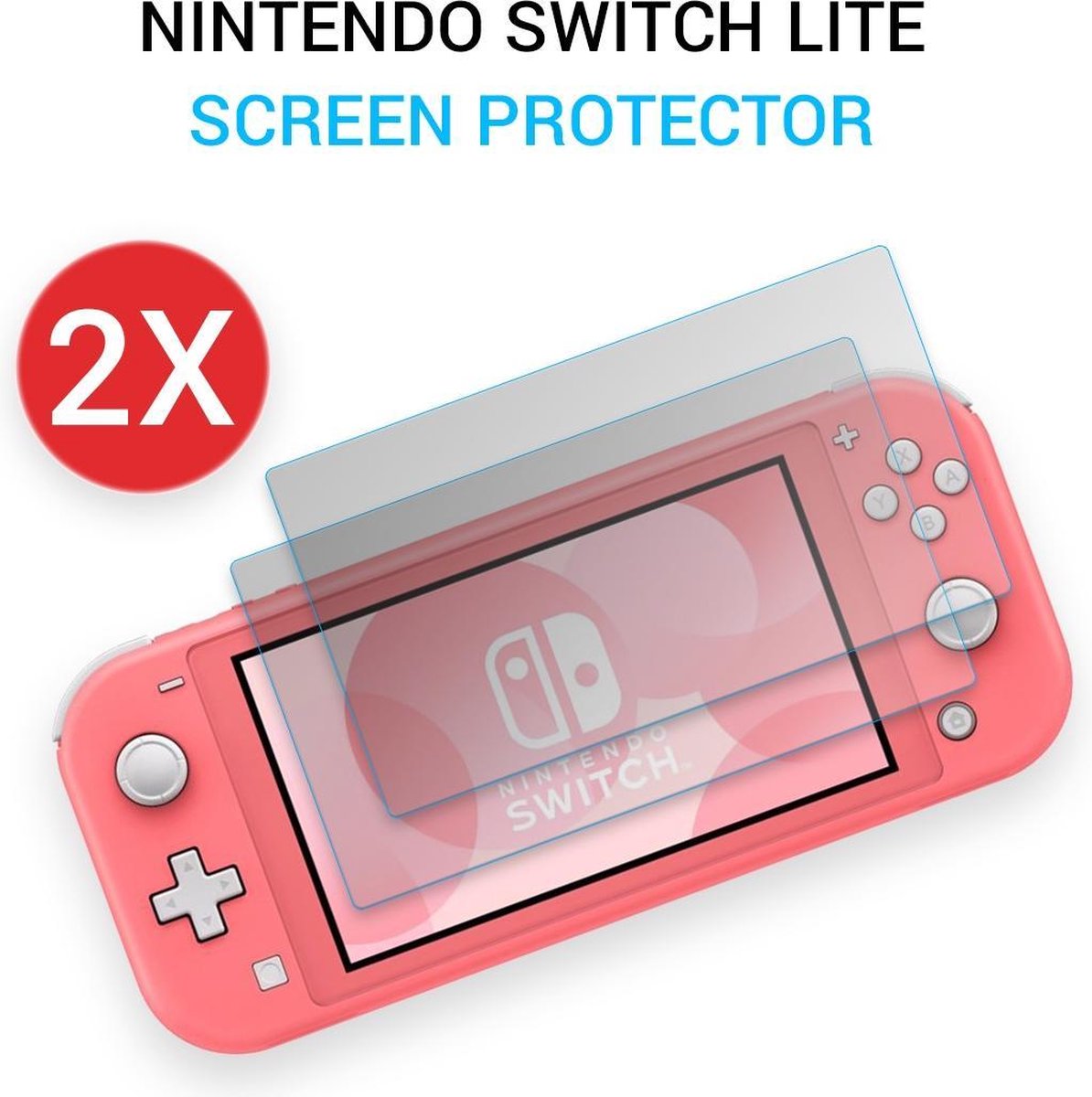 2 Stuks - Nintendo Switch Lite Tempered Glass Screenprotector ...