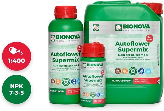 BioNova Autoflower Supermix 250 ml | bol