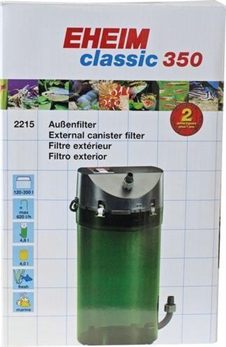 Eheim Buitenfilter Classic 350 (excl. filtermateriaal) | bol.com