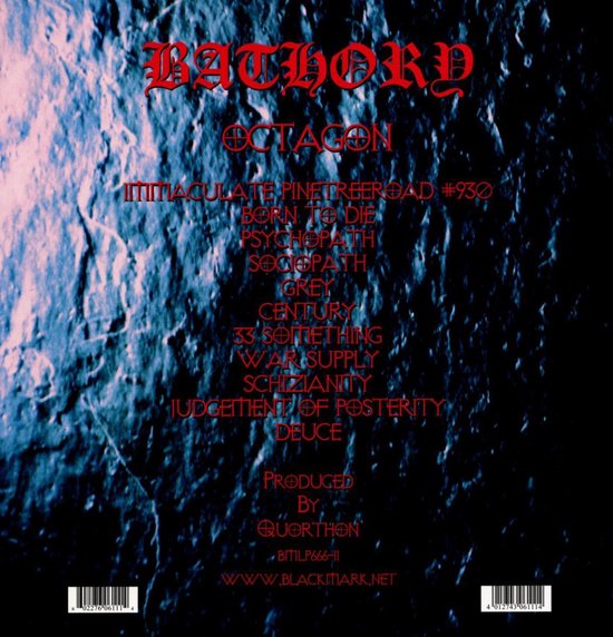 Octagon, Bathory | Muziek | bol