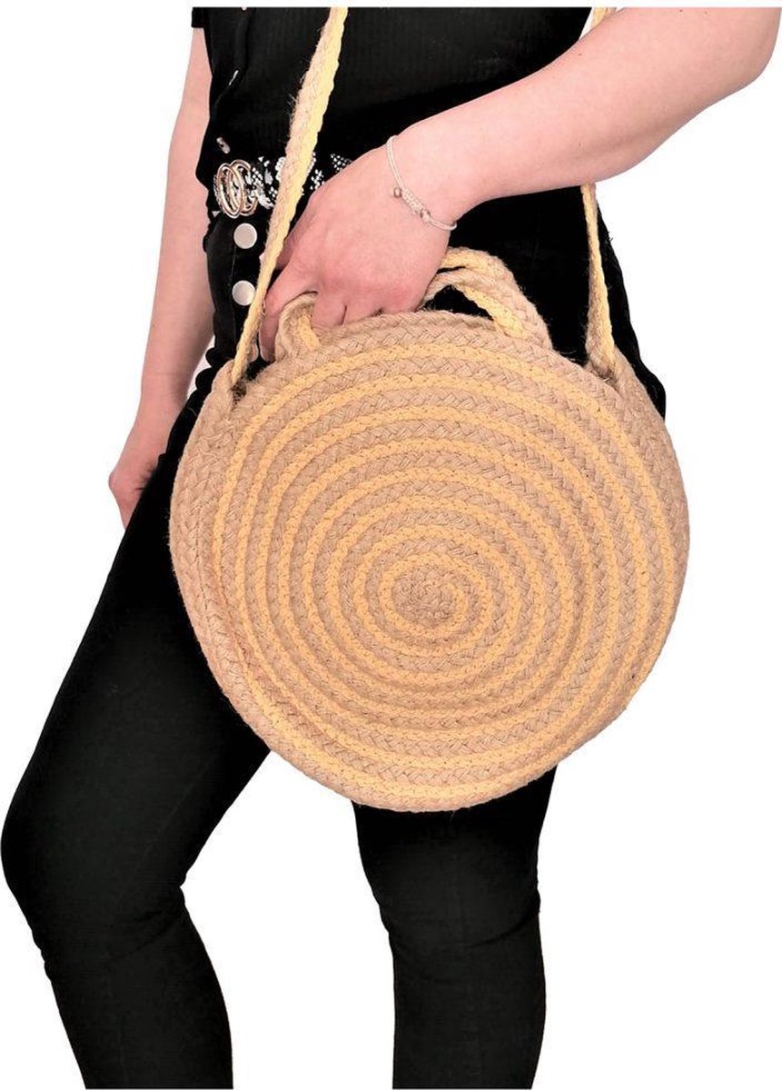 ronde-rieten-handtas | Schoudertas | bol.com